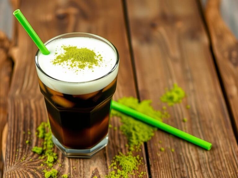 Matcha Cold Foam Recipe - Cooks & Coffee