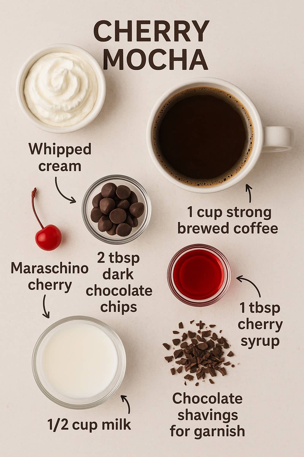Cherry Mocha Recipe - Cooks & Coffee