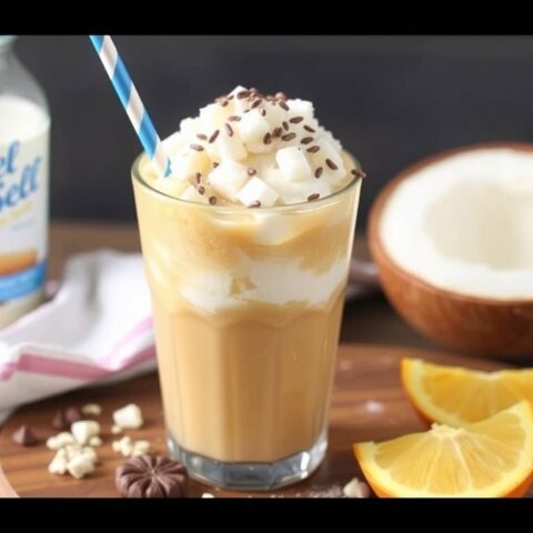 Coconut Iced Coffee Slush Recipe - Cooks & Coffee