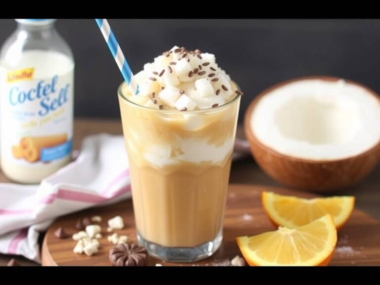 Coconut Iced Coffee Slush Recipe - Cooks & Coffee