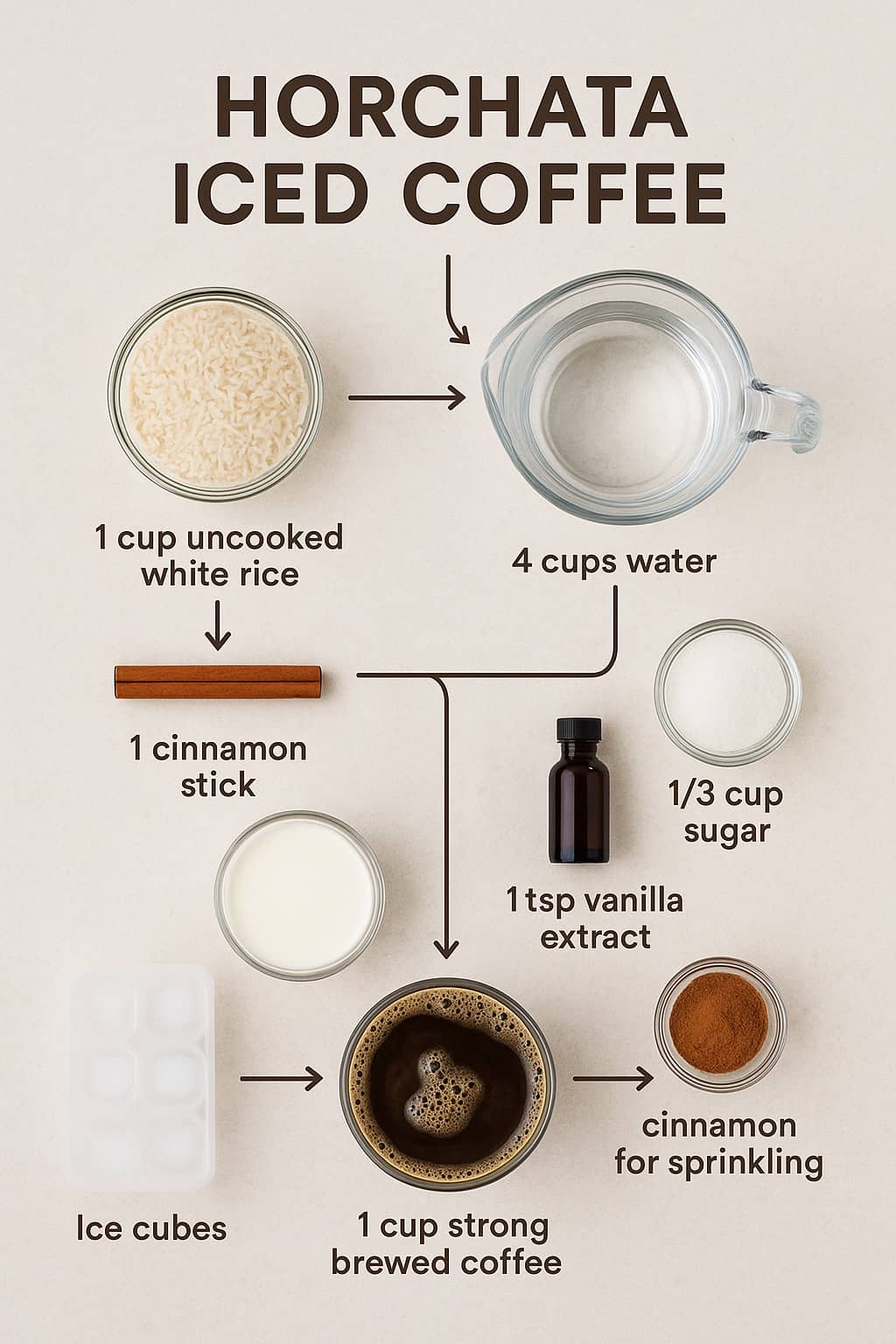 Horchata Iced Coffee Recipe - Cooks & Coffee