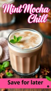 Mint Mocha Chill Recipe - Cooks & Coffee